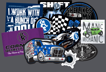 Cornwell GearDecals
